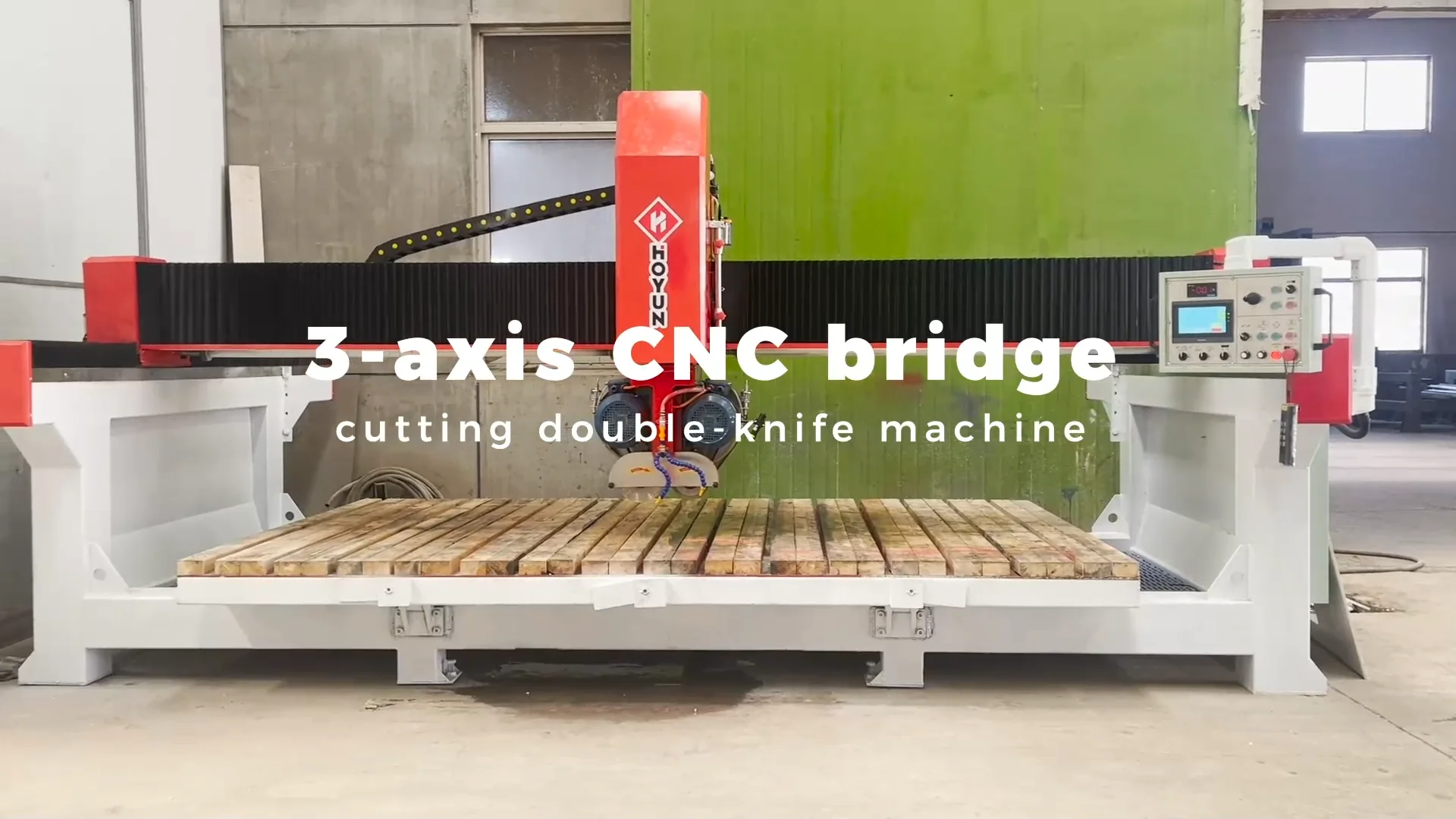 Hongyi Bridge Saw Type Cnc Stone Cutting Machine For Marble Granite ...