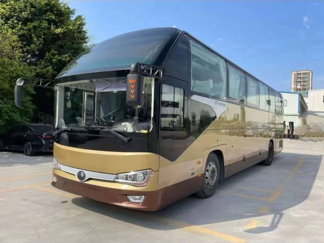 Coach Bus Weichai Engine Bus 50seats Second Hand Bus Single Axle ZK6128 ...