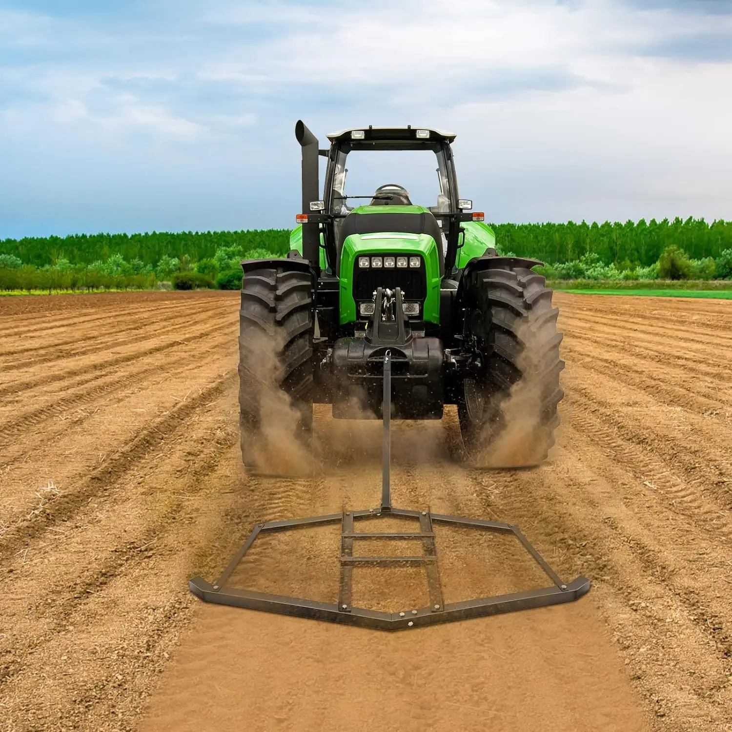 Driveway Drag 74" Width,Tow Behind Drag Harrow 35" Length,Driveway ...