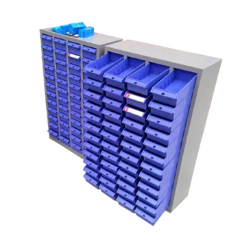 Plastic Drawer Parts Cabinet 48 Drawers Electronic Component Storage ...