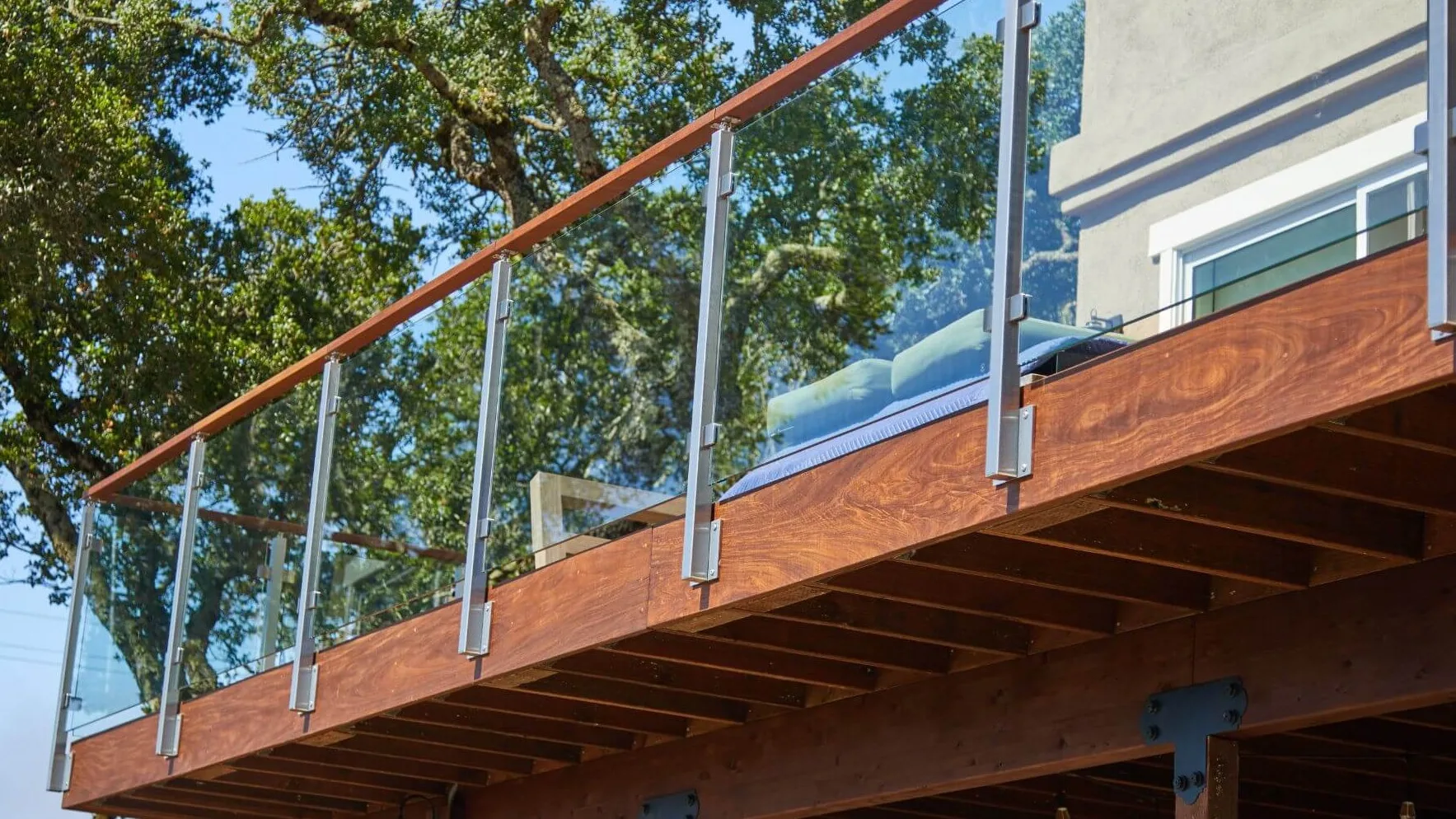 Modular Balustrade Railing Balcony Custom Square Tube Stainless Steel ...