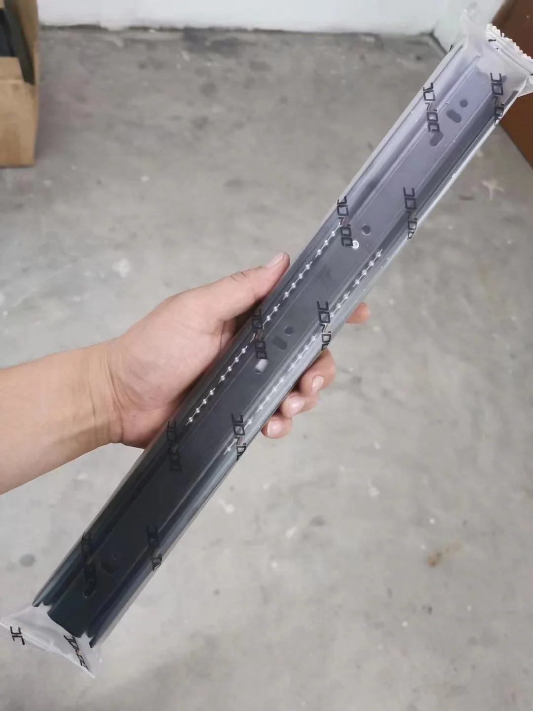 5 Fold Spring Track Full Furniture Drawer Sliders Width Extension Ball ...