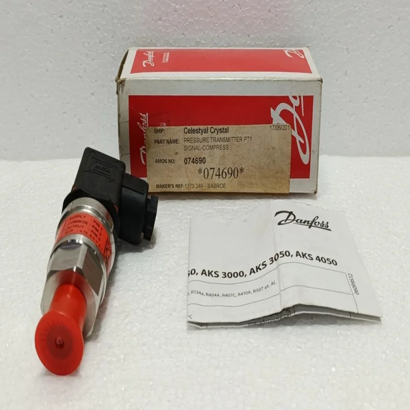 Danfoss AKS 32R Pressure Transmitter -1 to 9 Bar Ratiometric 060G0092 ...