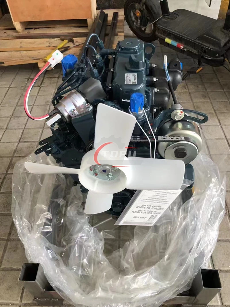 Genuine D722 Complete Engine Assy 3-cylinder Diesel Engine Assembly D722-ef11-cn4 For Kubota ...