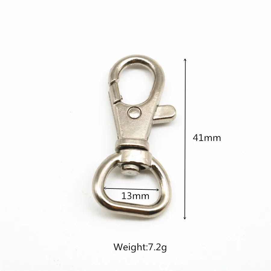 Small Silver Lobster Swivel Clasps Key Ring Lobster Clasp Swivel Hook ...