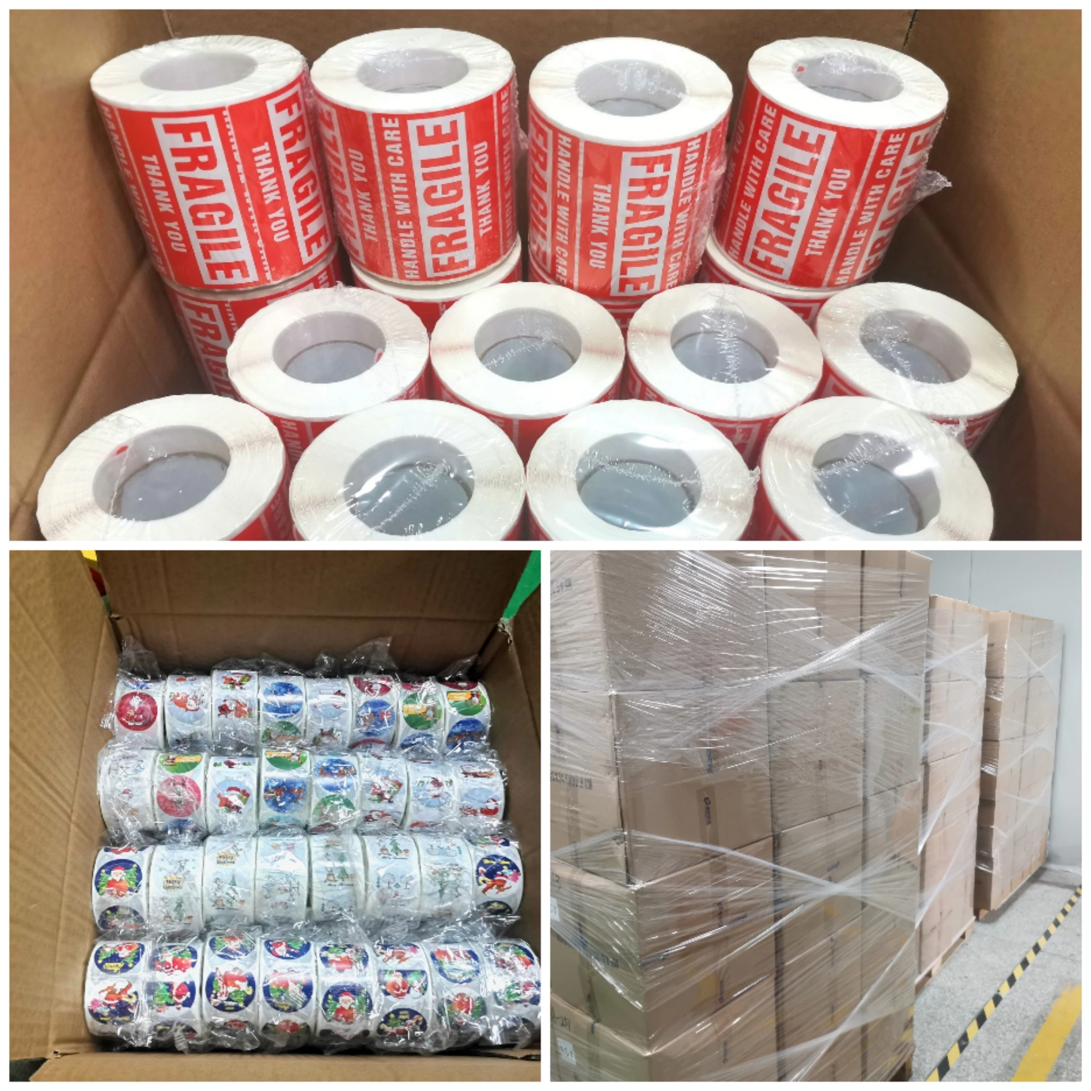 Spot 1 Roll Of 500 Stickers Colored Stars Thank You Stickers Gift Goods ...
