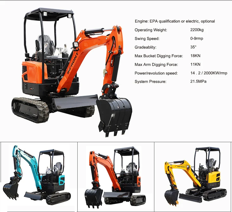 Mini Excavator 3 Ton - High Efficiency Digger for Gardens
