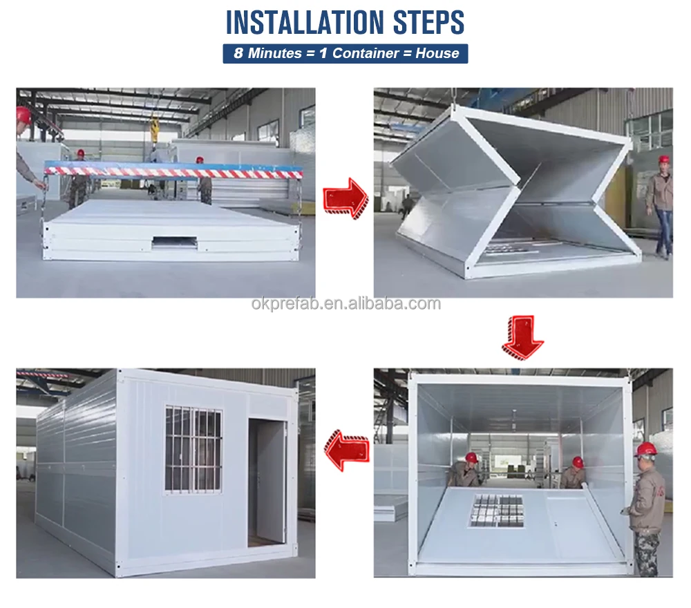 Foldable Isolation Rooms - Durable 20ft & 40ft Containers