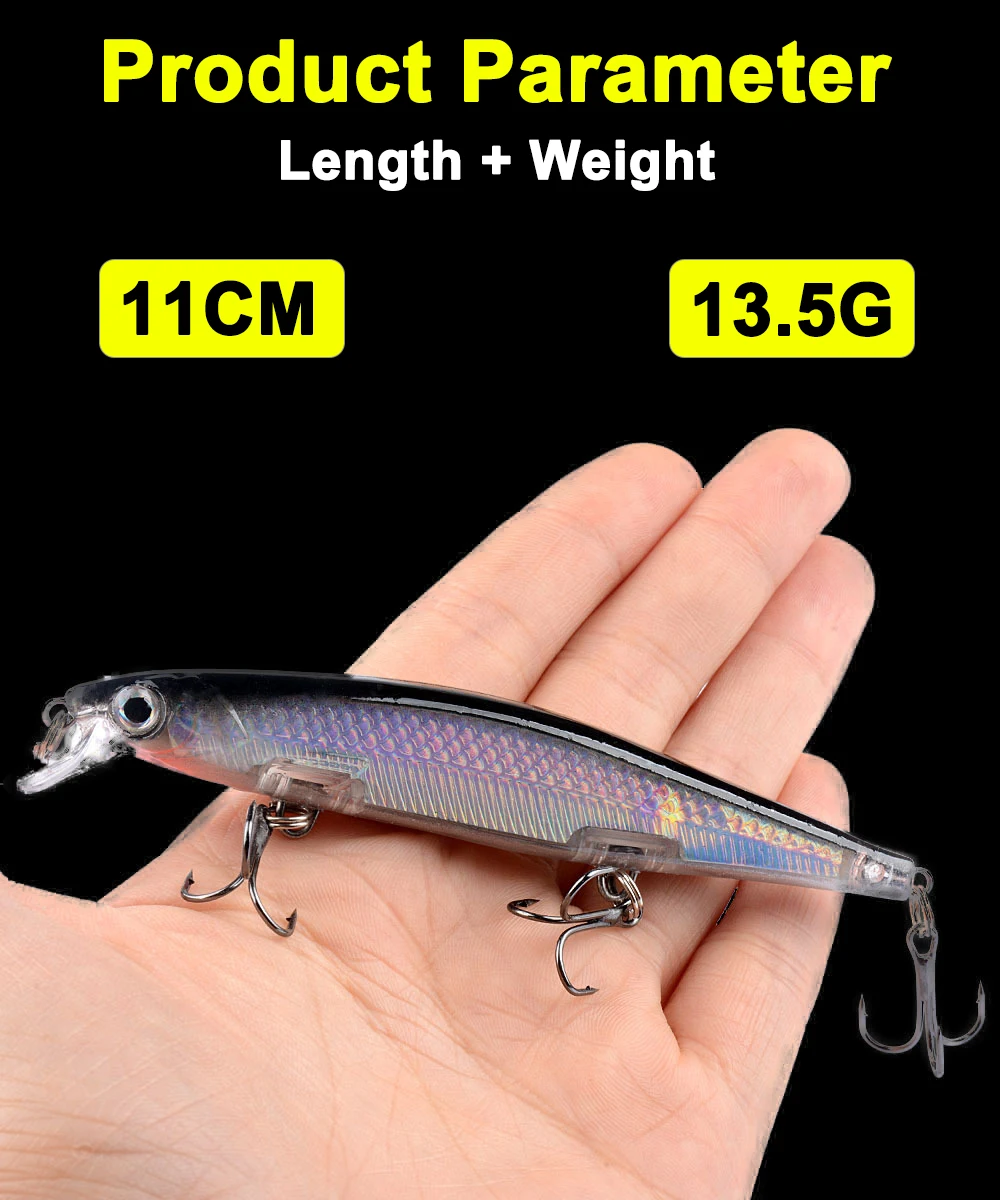Light 13g Casting Fast Sinking Big Game New Type Hot Selling Plastic ...