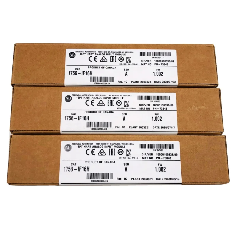 Allen Bradley Controllogix 1756 Plc Programming Controller 1756-if16h ...