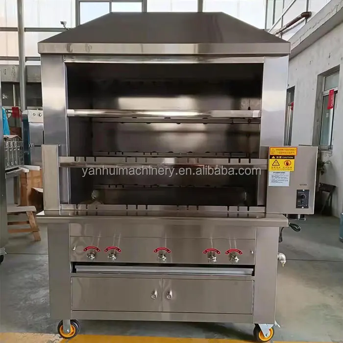 Gas Doner Kebab Shawarma Machine Electric Turkey Grill Machine Meat ...