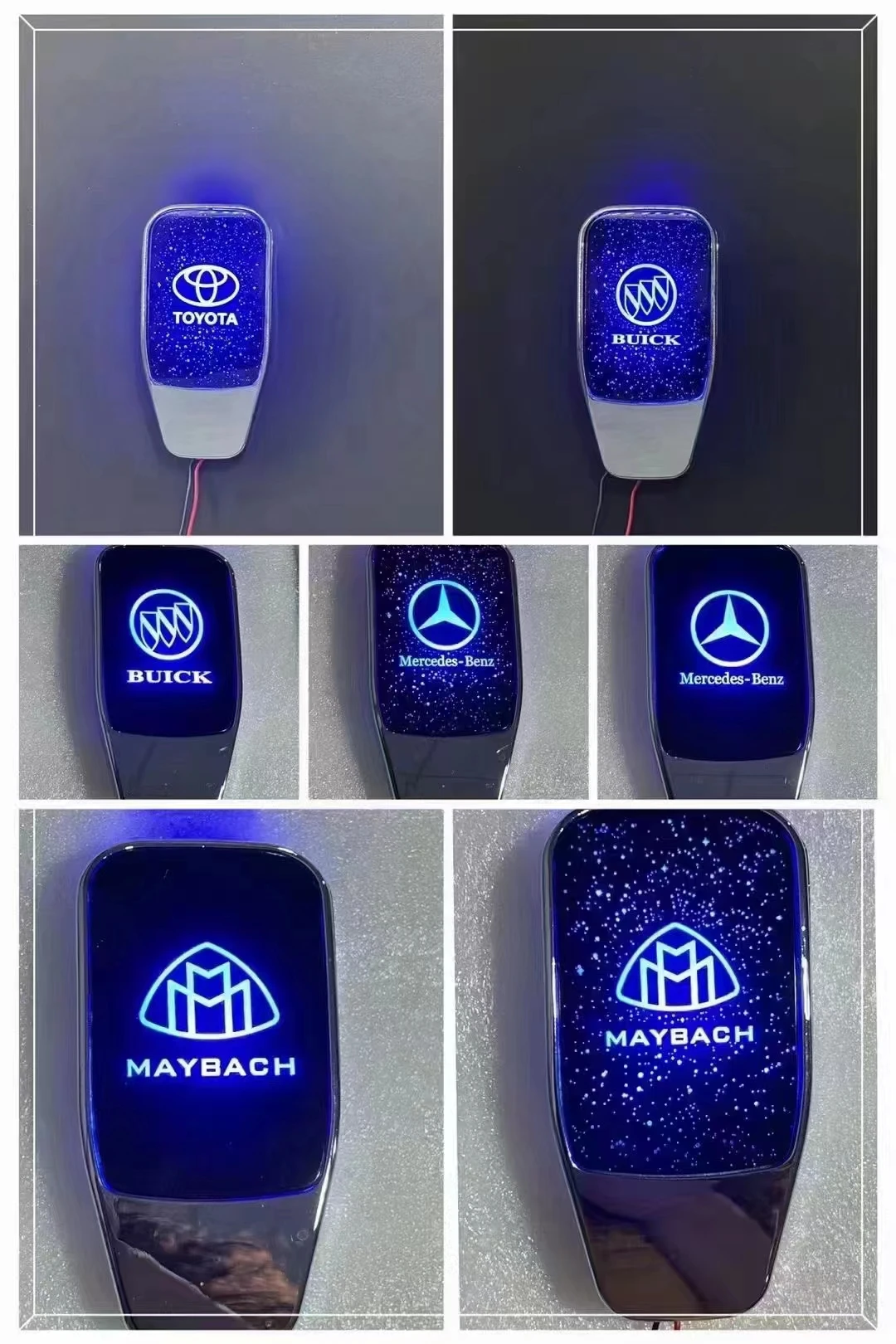 Car Colorful Wall Lights Pillar Light for Luxury Van Modification V250 ...