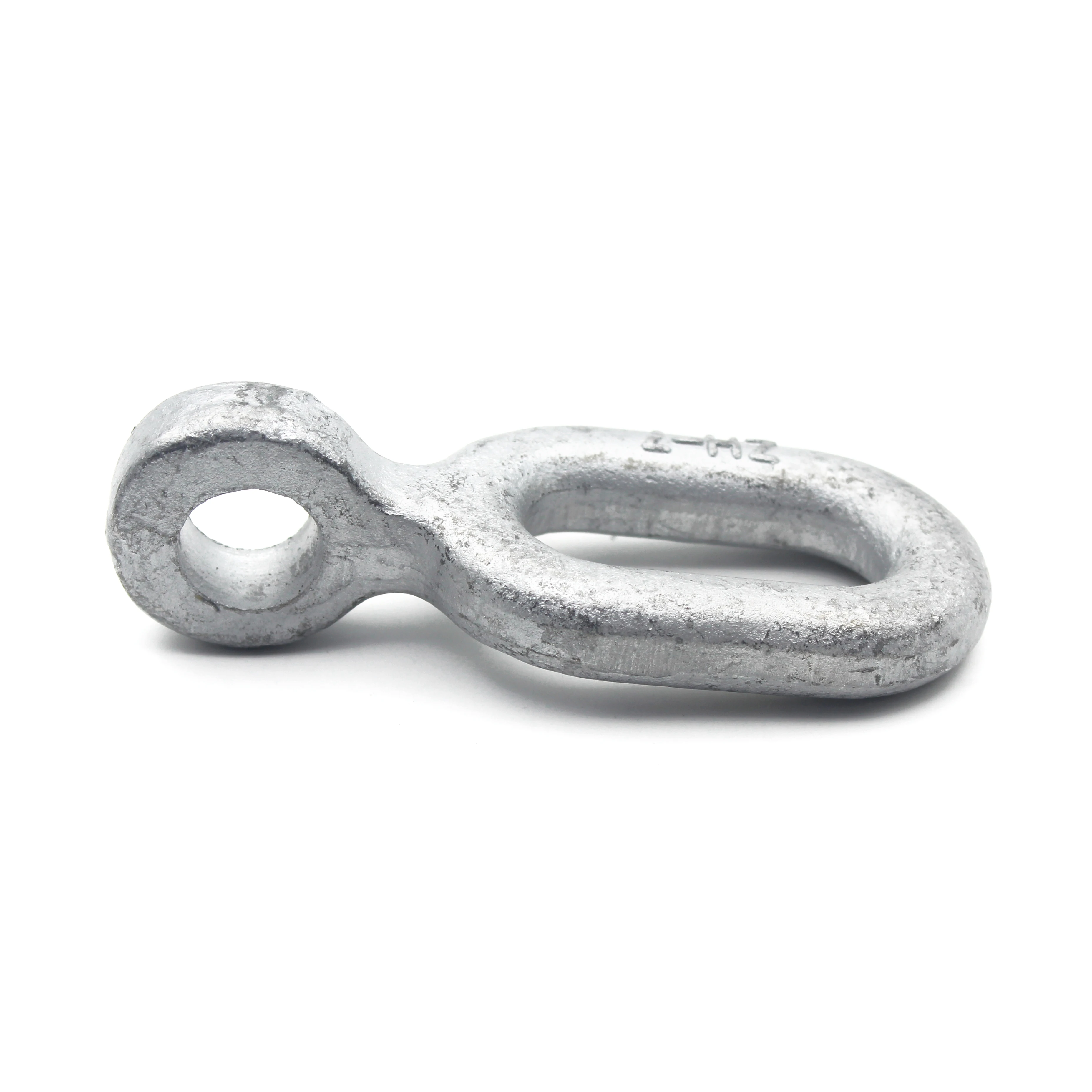 Galvanized Steel Overhead Right Angle Hanging Ring Power Clevis Ball ...