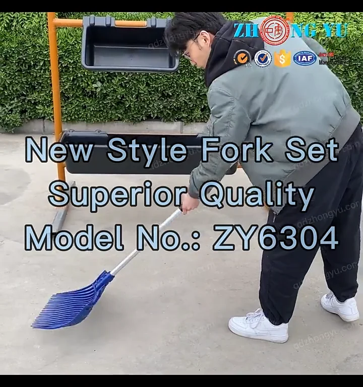 Sturdy Horse Pitchfork Equestrian Stable Spare Rake Fork For Manure ...