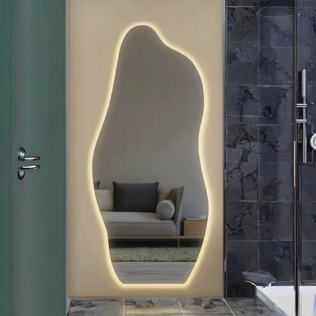 Smart LED Mirror Touch Screen Illumination Modern Design for Hotel ...