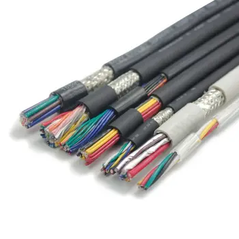 3x1.0mm2highly Flexible Shielded Drag Chain Cable Line Bend-resistant ...