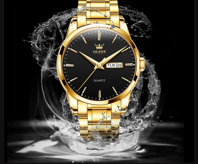 Olevs 6898 Men's Classic Watch Men's Business Casual Chronograph Oem ...