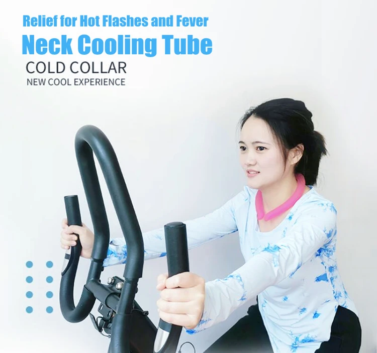 Neck Cooling Tube | Wearable Cooling Ring Neck Wraps For Summer Heat I ...