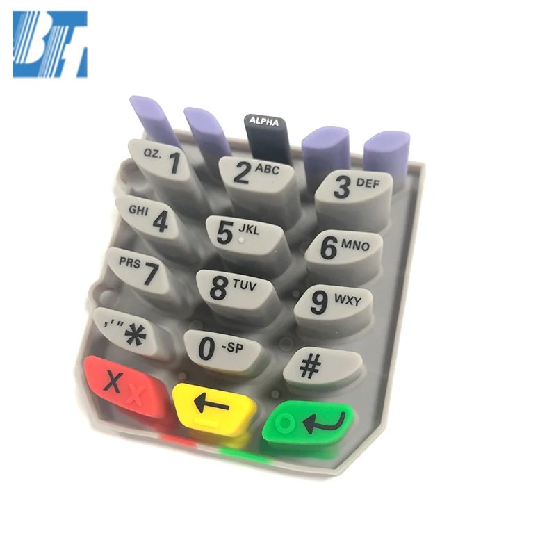 Silicon Rubber Keypad For Verifone Vx510/verifone Vx670/verifone Vx520 ...