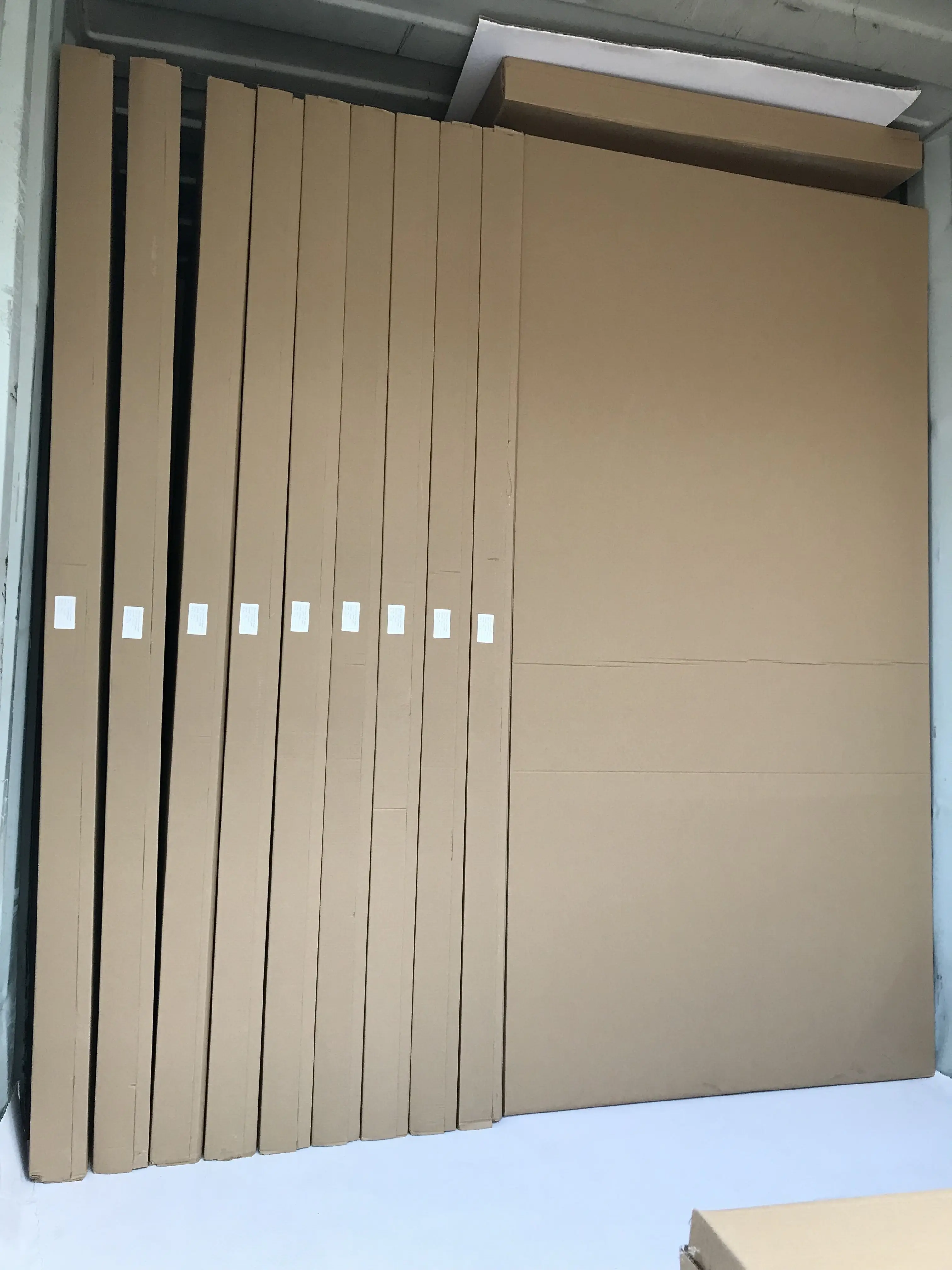 Kraft Paper Corrugated Cardboard Honeycomb Board For Display Stand ...