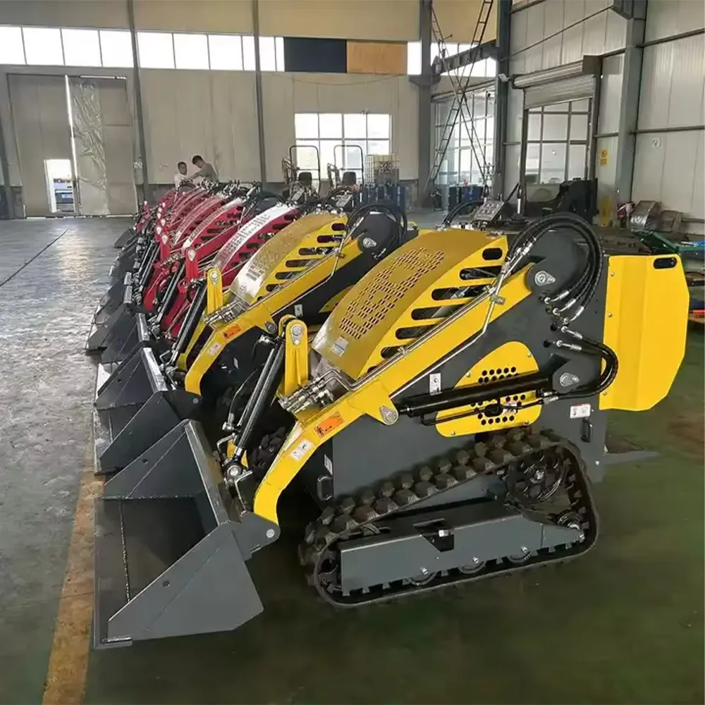 Front Track Backhoe Excavator Tractor Skid Loader New and Used Wheel ...