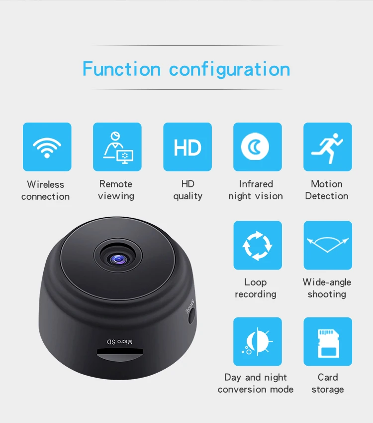 Cheap Small Mini Ip Camera Surveillance Security Mini Cctv Camera Wifi ...