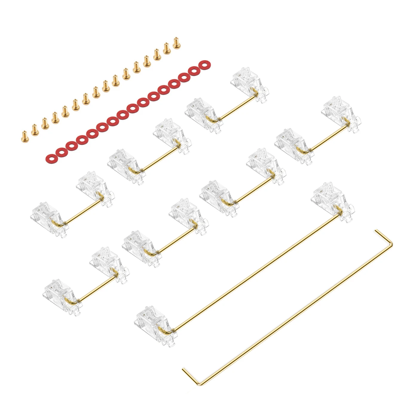DUROCK PCB Mount Stabilizers V2 - Patent Non-Stripping Wire