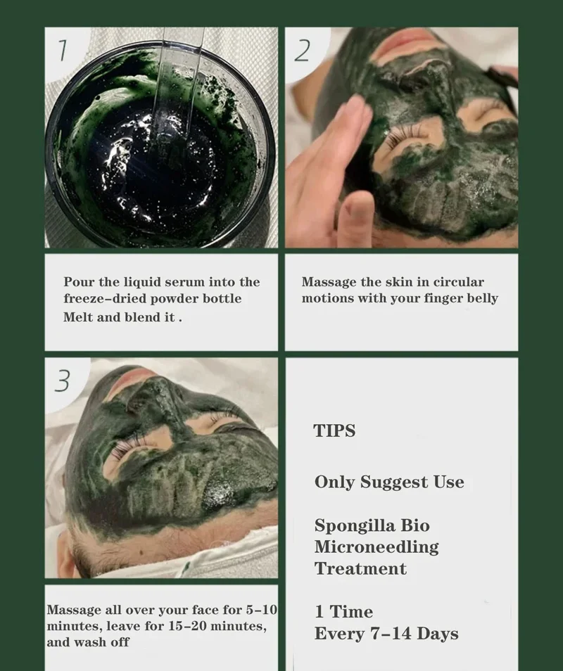 K Sponge Spicules Freeze-Dried Powder - Algae Peeling