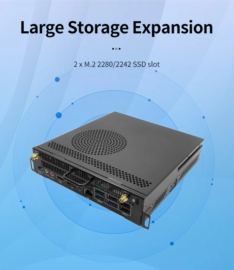 Jwipc Mini Computer Android System Industrial Computer Win10 Ops Mini Pc I3,I5,I7 Ops For ...