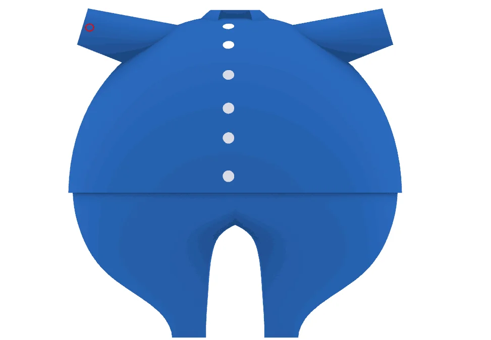 Customized Clear PVC Inflatable Ball Suit - 180cm Diameter