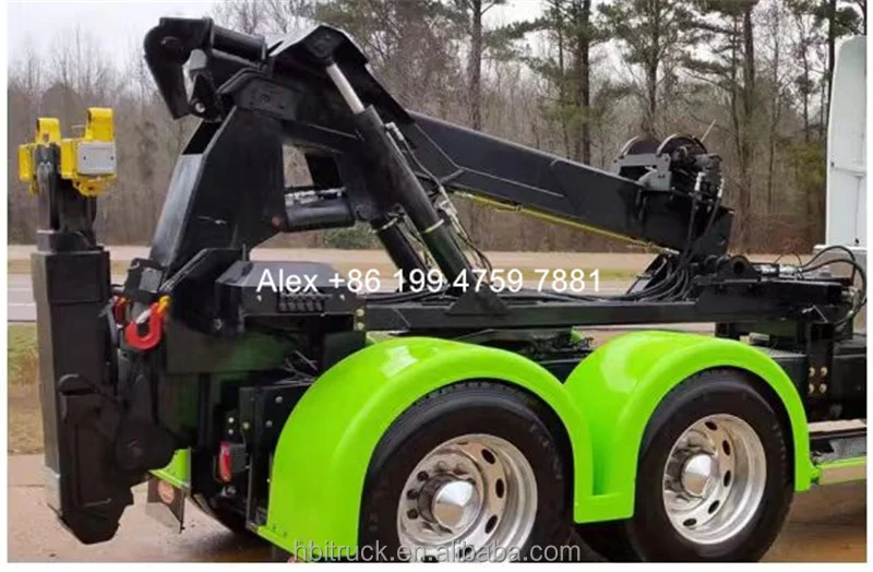 20000 Pounds Boom 35000 Pounds Underlift Heavy Duty Wrecker Tow Truck ...