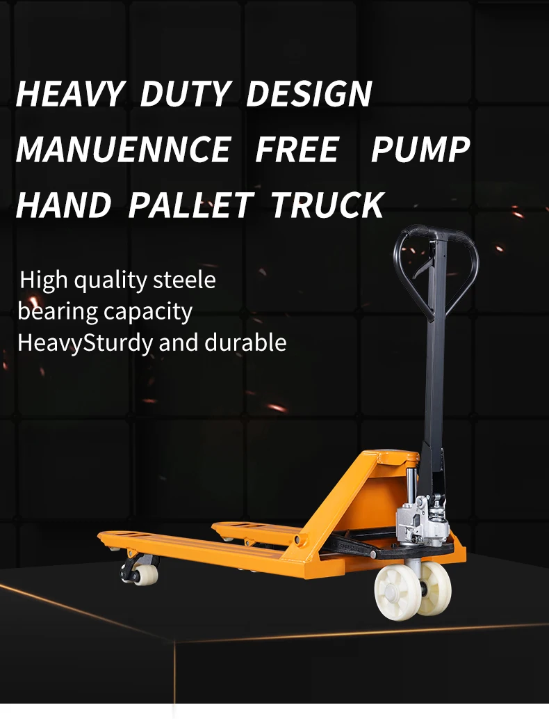 Warehouse Hand Lift Hydraulic Manual Pallet Jack Pallet Truck 2T 2.5T ...
