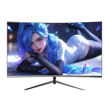144hz 4k Pc Screen Curved Gaming Monitors Borderless 27 Inch Ips ...