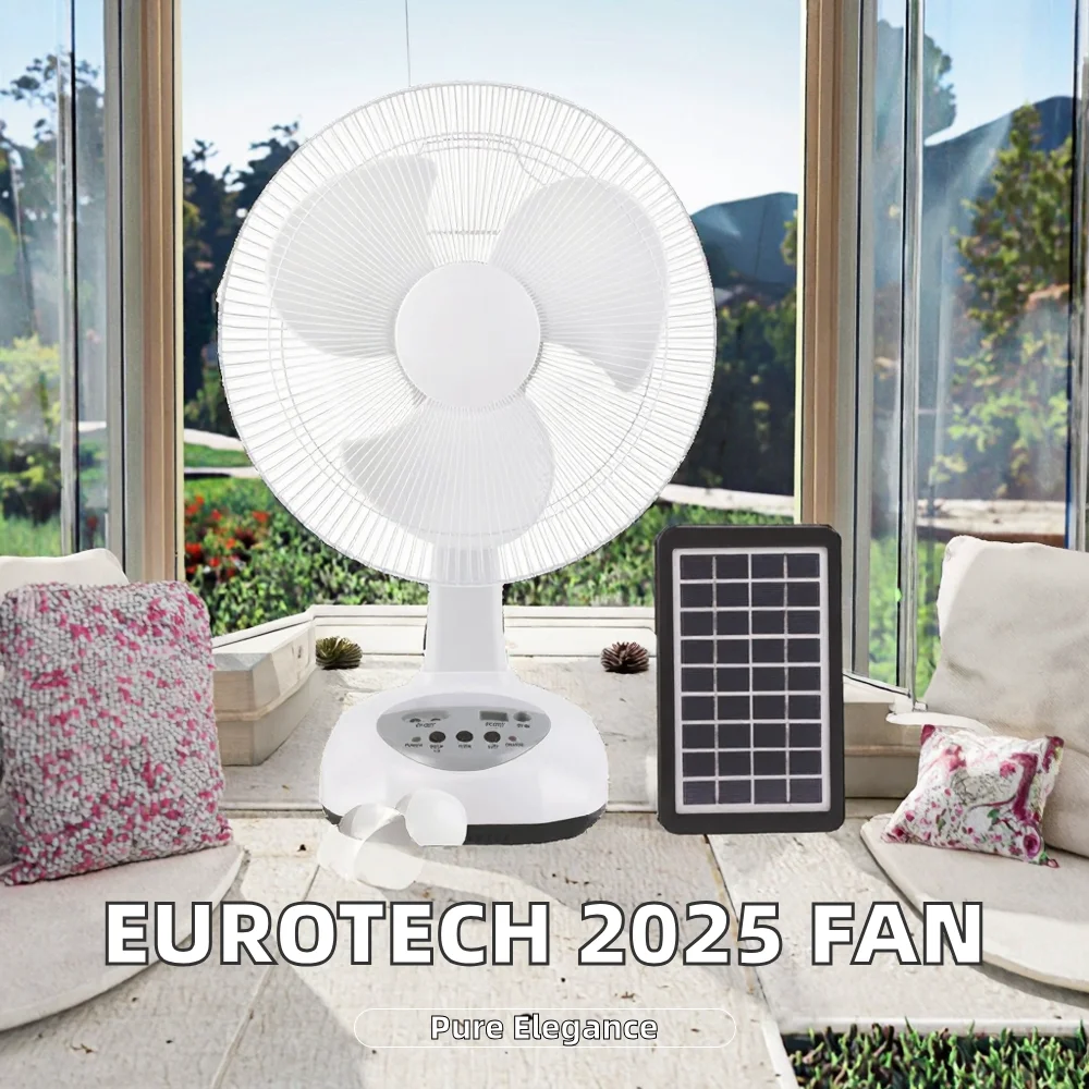 Eurotech 2025 Outdoor Household Garage Hotel Use Electric Desk Fan with ...