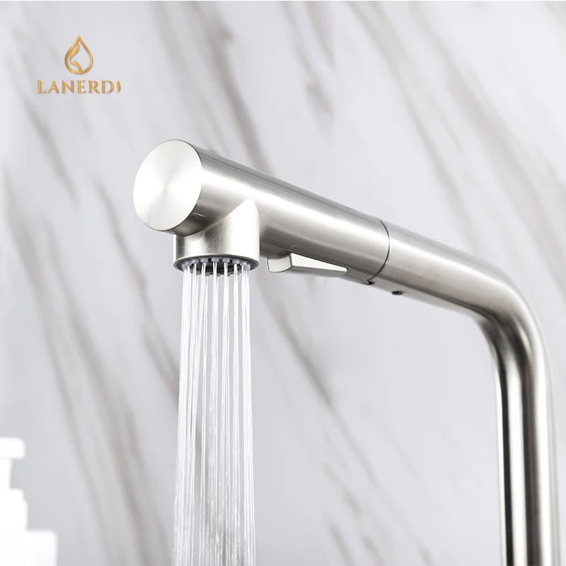 Acqua Cucina - Long Neck Swivel 1hole Single Lever Faucet