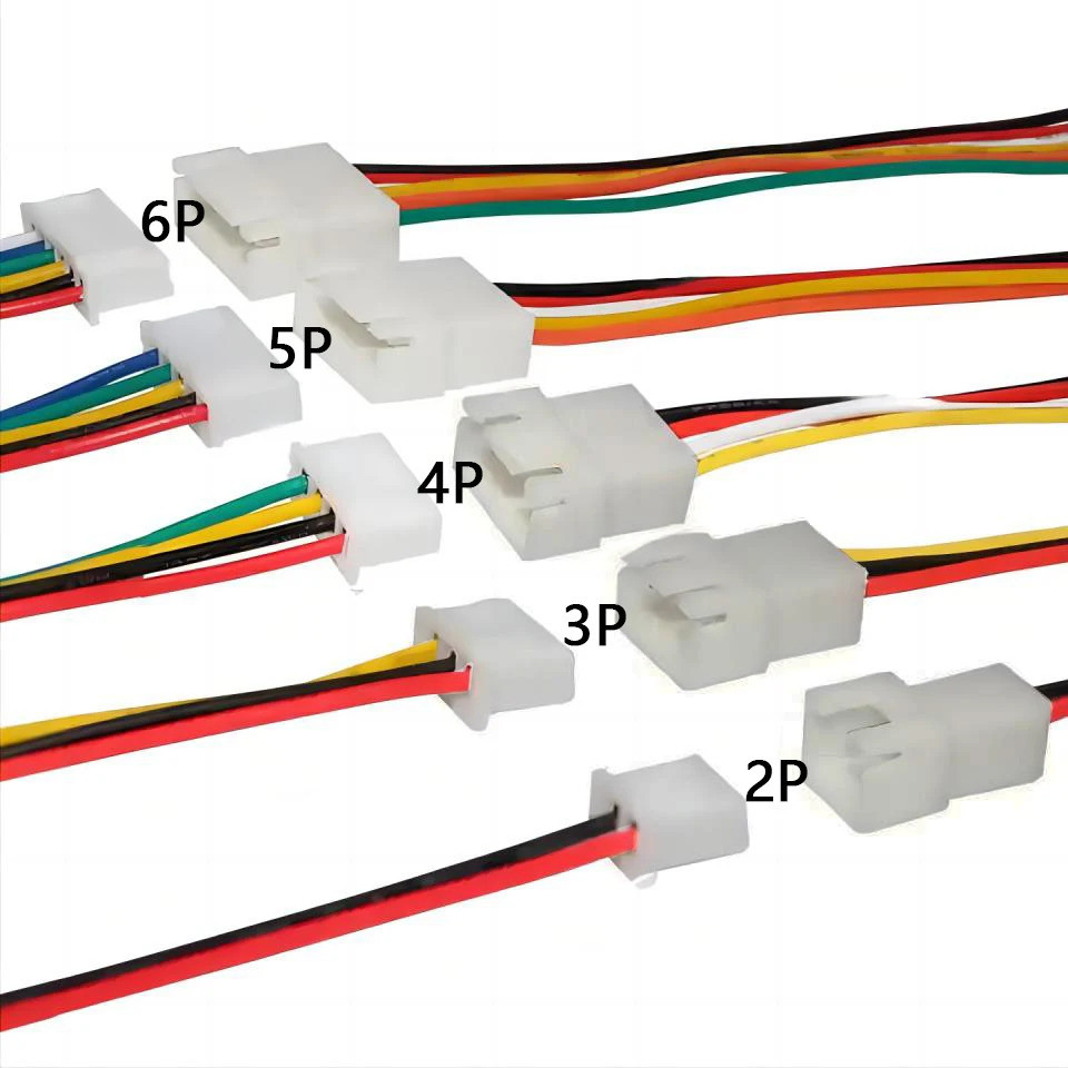 JST XH Series 6-Pin 2.5mm Pitch Male-to-Male Connector Cable