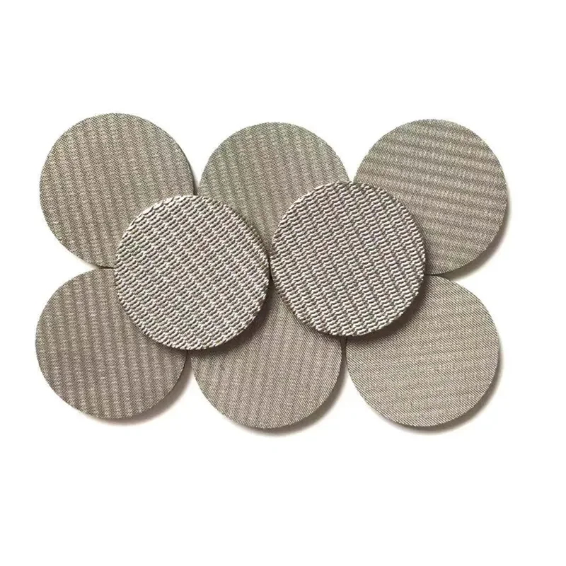Industrial Extruder Screen Filter Disc Filter2 5 10 12 Micron Sintered ...
