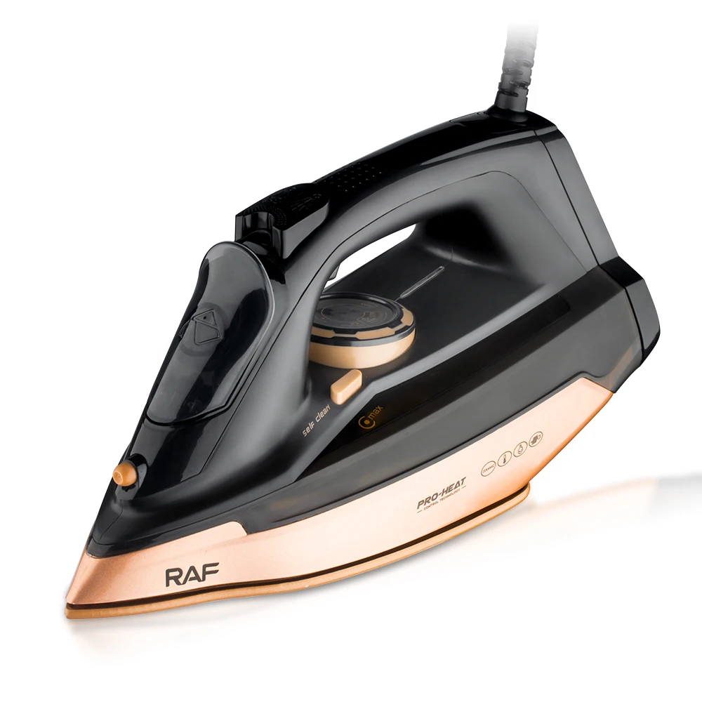 RAF 2600W Electric Steam Iron Station with Ceramic Soleplate - Vertical ...