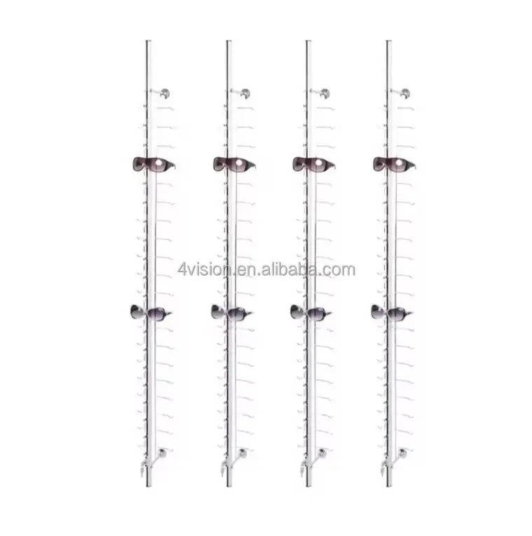 Optical Instruments Frame Display For Glasses Aluminum Alloy Metal With ...