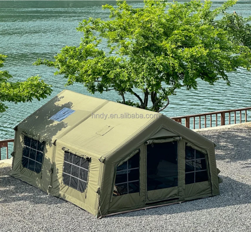 17.2 Inflatable Camping Tent - Durable & Waterproof