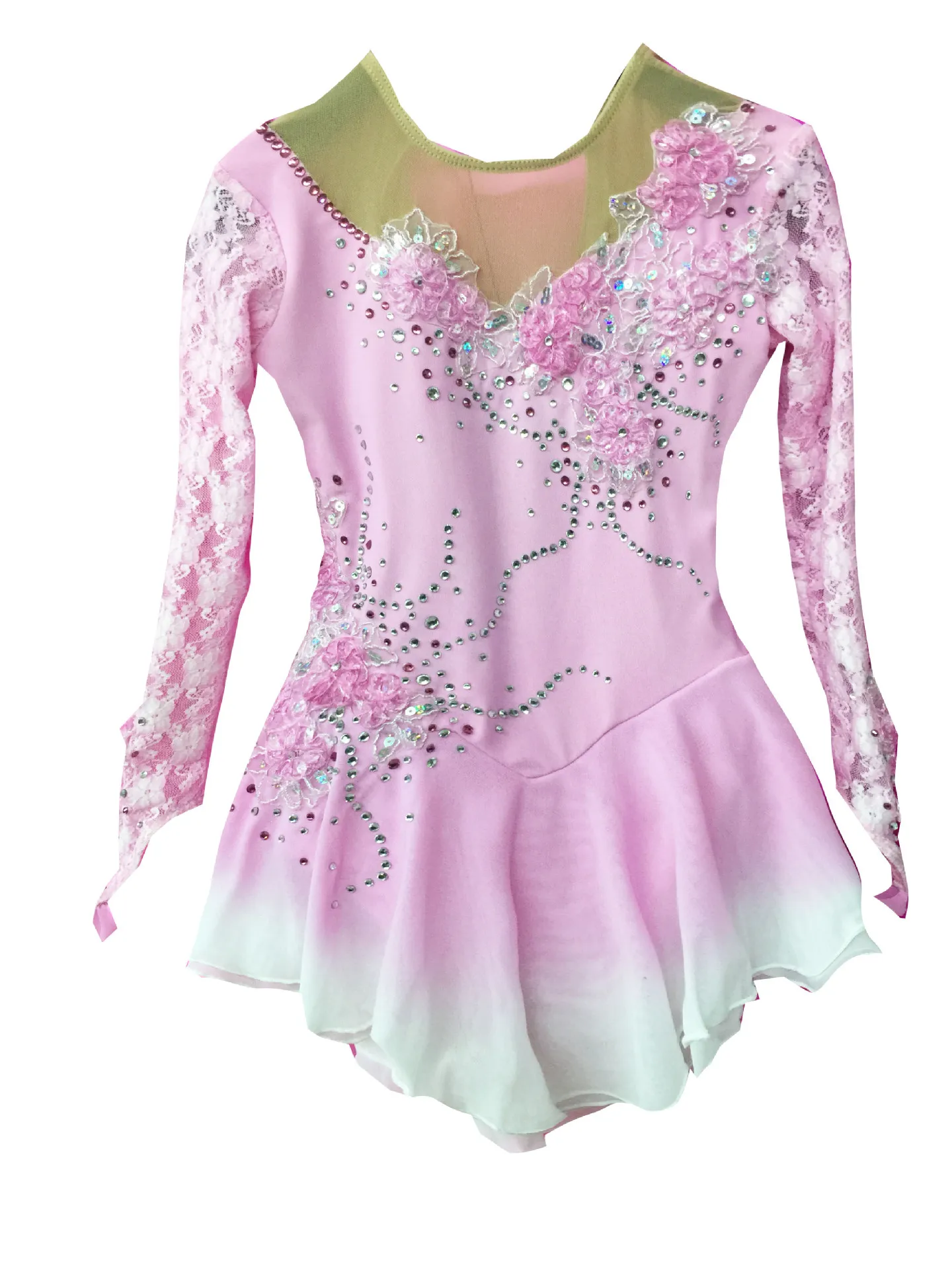 Light Pink Figure Skating Dresses