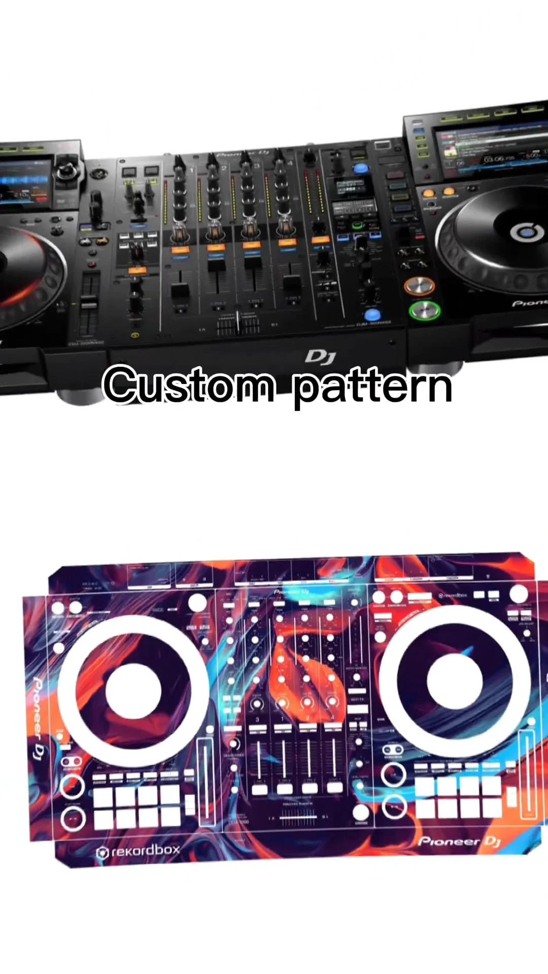 Daqin Custom Dj Controller Skins Audio Skins Making Software And ...