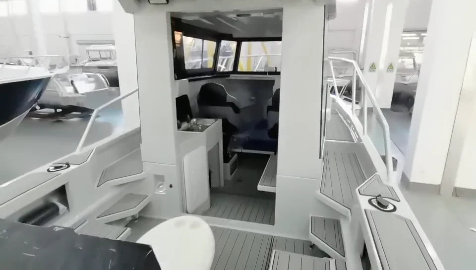 Poseidon Gospel Boat Easy Craft 750 Center Cabin Aluminum Pleasure ...