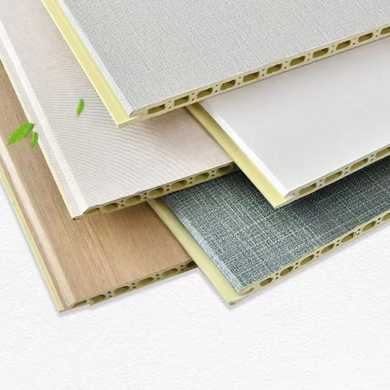 Bamboo And Wood Fiber Integrated Wallboard Plastic Wall Panels ...