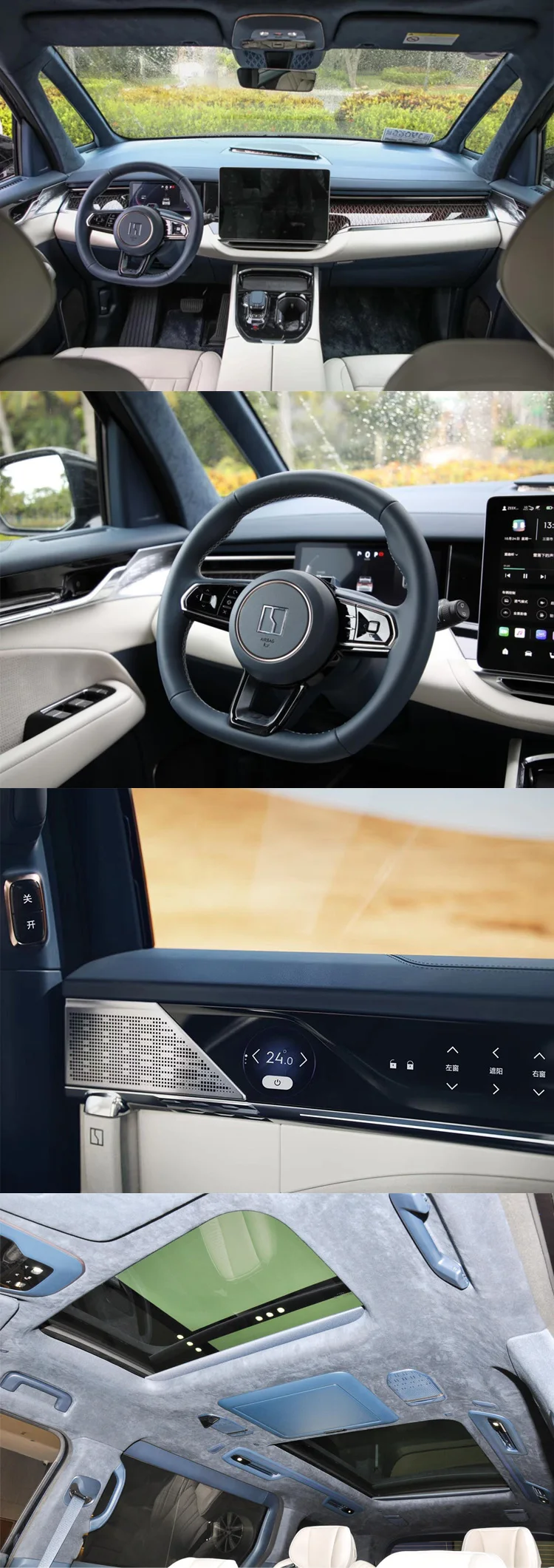 Geely Zeekr Car 009 New Energy Vehicle Hybrid Car 2024 Electric Car ...