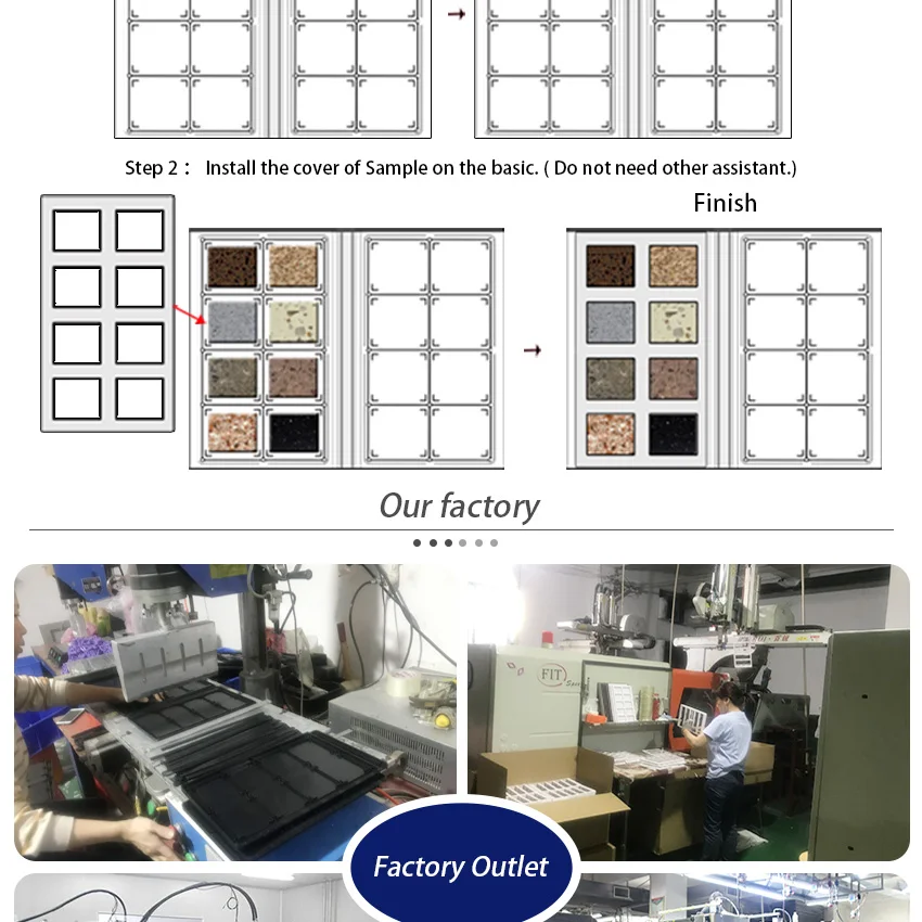 Modern Luxury Granite Quartz Natural Mable Slab Book Match Grey Marble ...