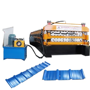 Machines For Calamine Tr4 Trapezoidal Tr4tr5 Roof Tile Roll Forming ...