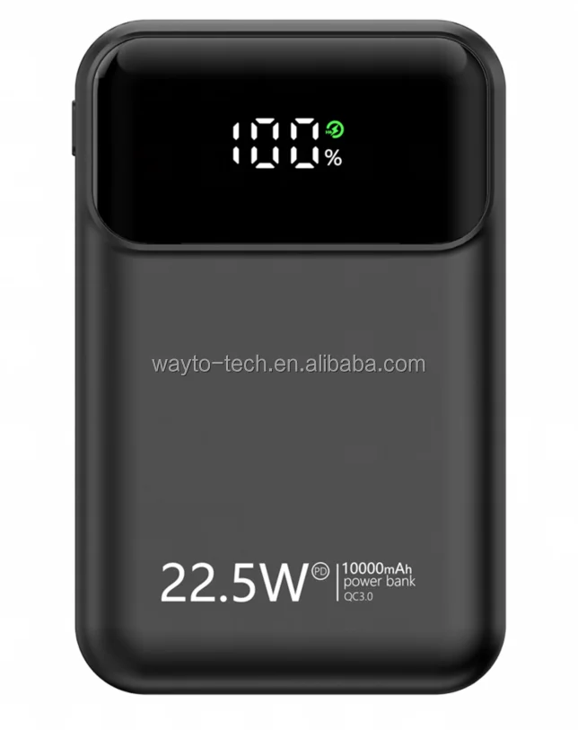 Mini Power Bank 10000mah - Fast Charging Portable Battery