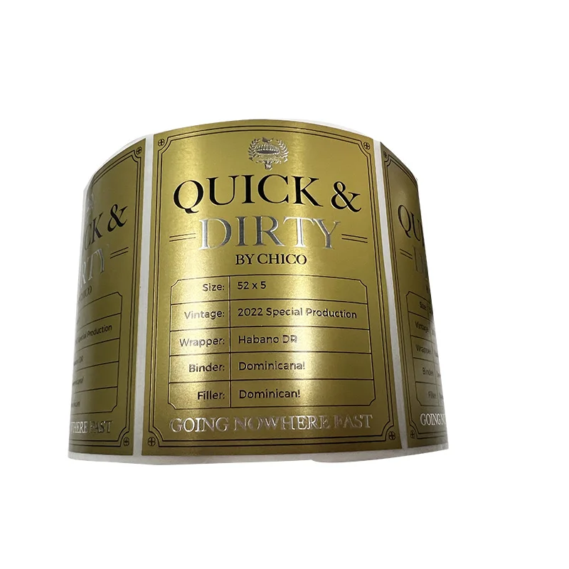 Waterproof Stickers Custom Logo Printing Adhesive Sticker Label Company ...