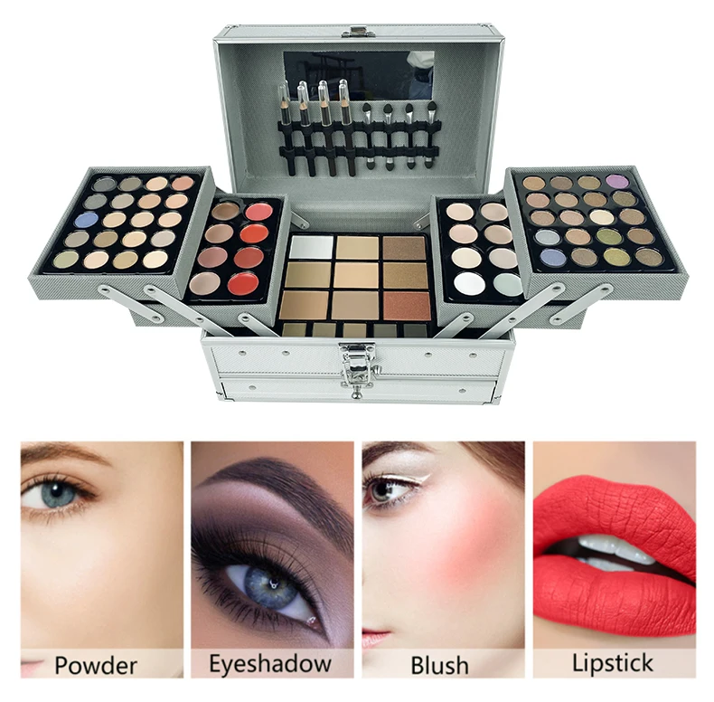132 Color Makeup Set Box - Professional All-in-One Kit